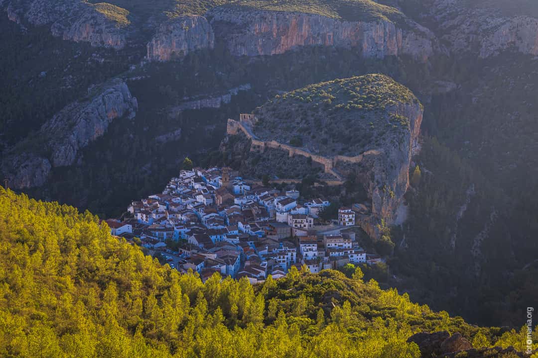 Chulilla town, Spain
