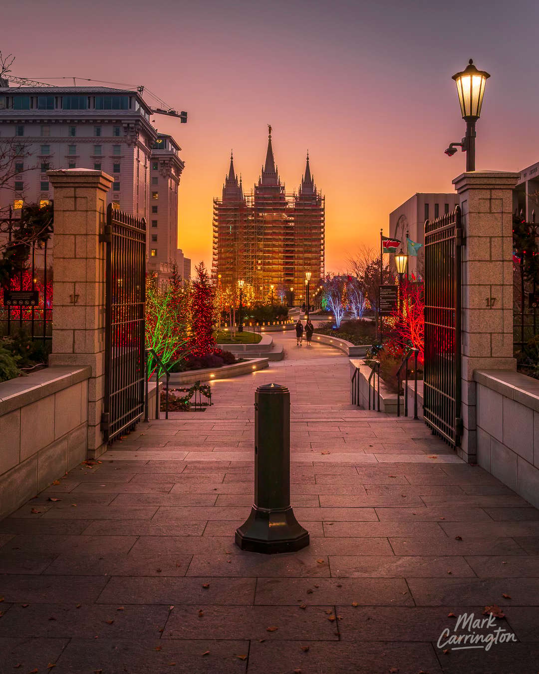 Temple Square from State Street, USA