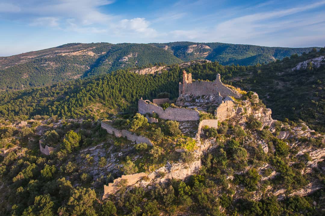 Castell de Miravet (drone), Spain